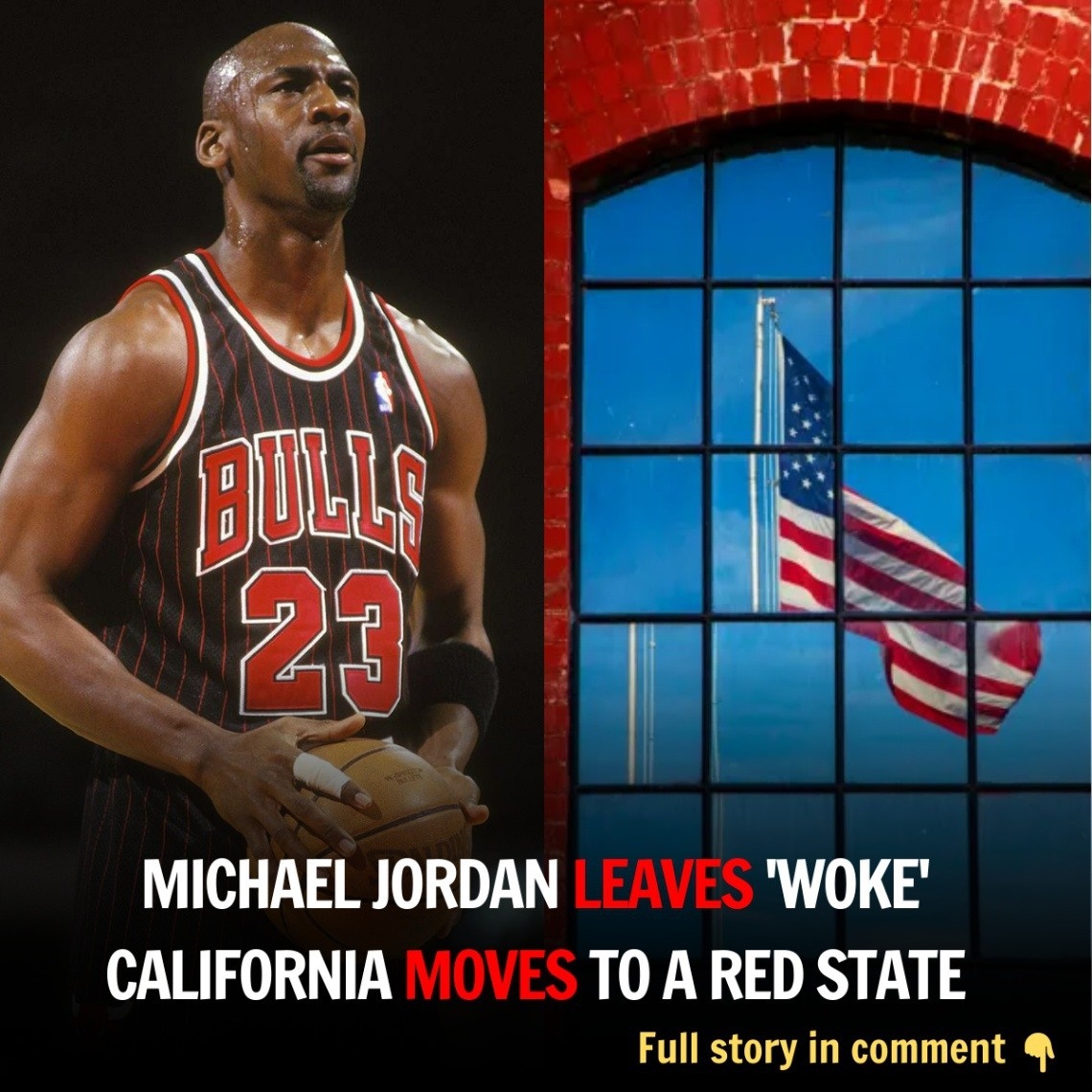 Breaking: Michael Jordan Leaves ‘Woke’ California, Moves To A Red State ...