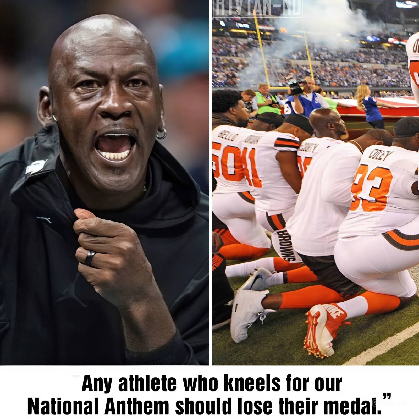 Michael Jordan S Controversial Stance Any Athlete Who Kneels For Our