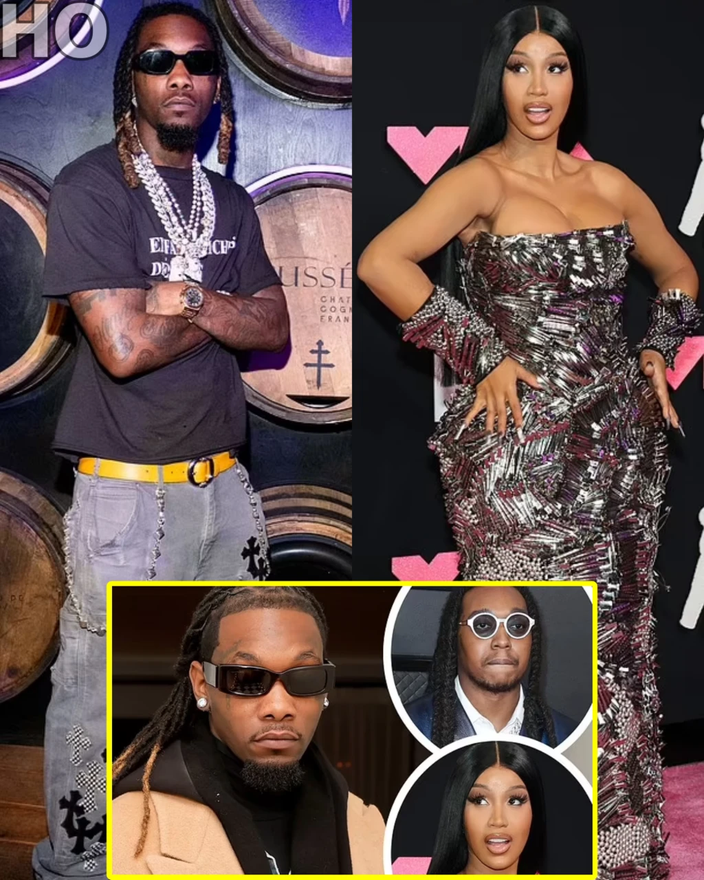 (VIDEO)Offset references marital woes with Cardi B and takes exception to 'fans using Takeoff's ...