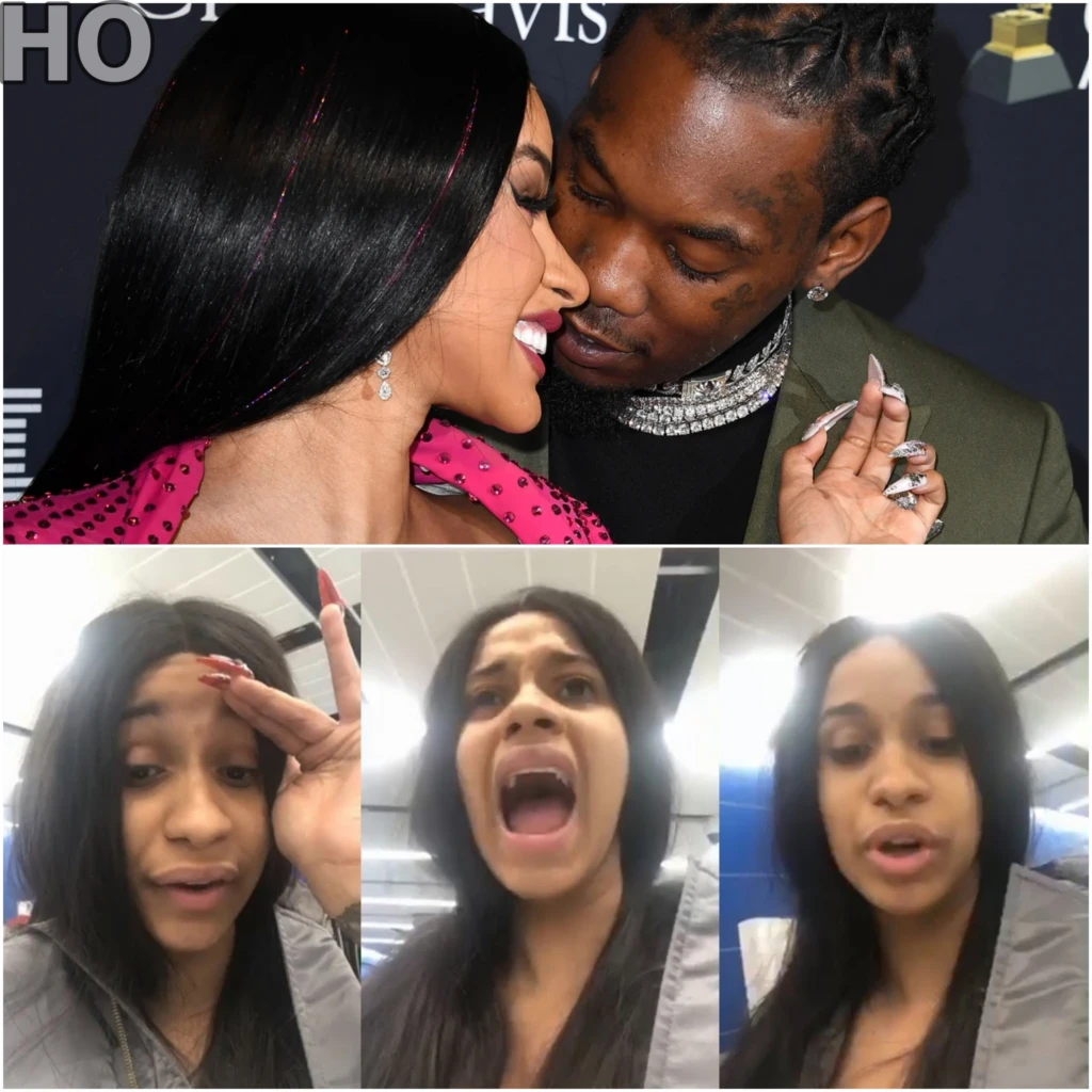 (VIDEO)Cardi B Cries During Emotional Instagram Live as She Sląms ...