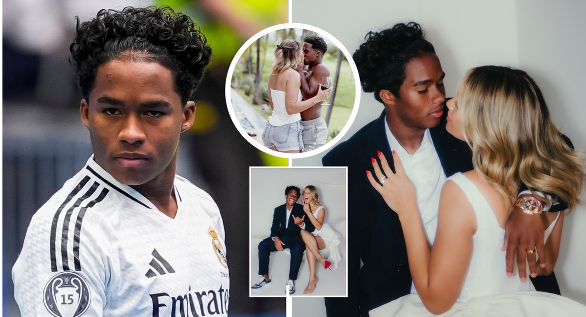 Real Madrid star Endrick marries his 21-year-old model girlfriend, and ...