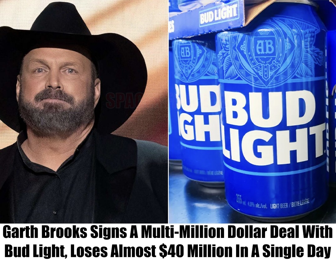 Garth Brooks Signs A Multi-Million Dollar Deal With Bud Light, Loses ...