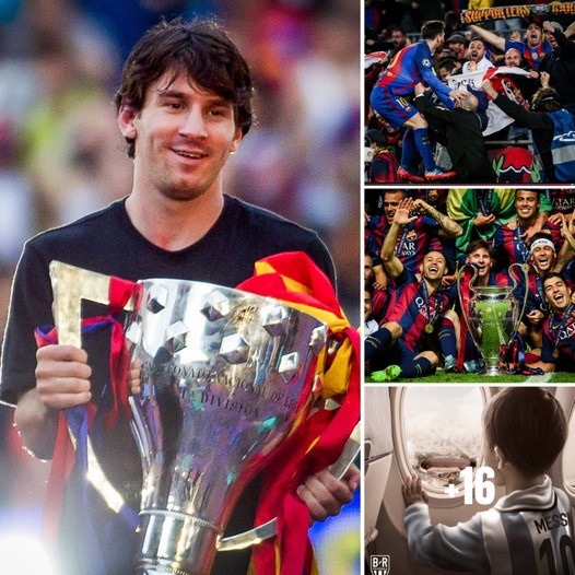 24 years ago, Leo Messi arrived in Barcelona. It was the start of a ...
