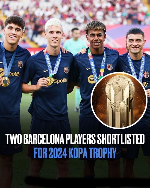 Lamine Yamal and Pau Cubarsi shortlisted for 2024 Kopa Trophy - News