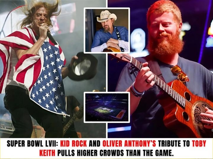 Super Bowl LVII: Kid Rock and Oliver Anthony’s Tribute to Toby Keith ...