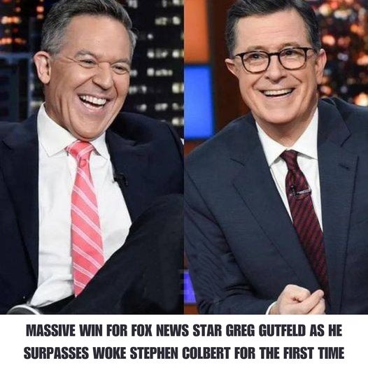 Massive Win For Fox News Star Greg Gutfeld As He Surpasses Woke Stephen ...