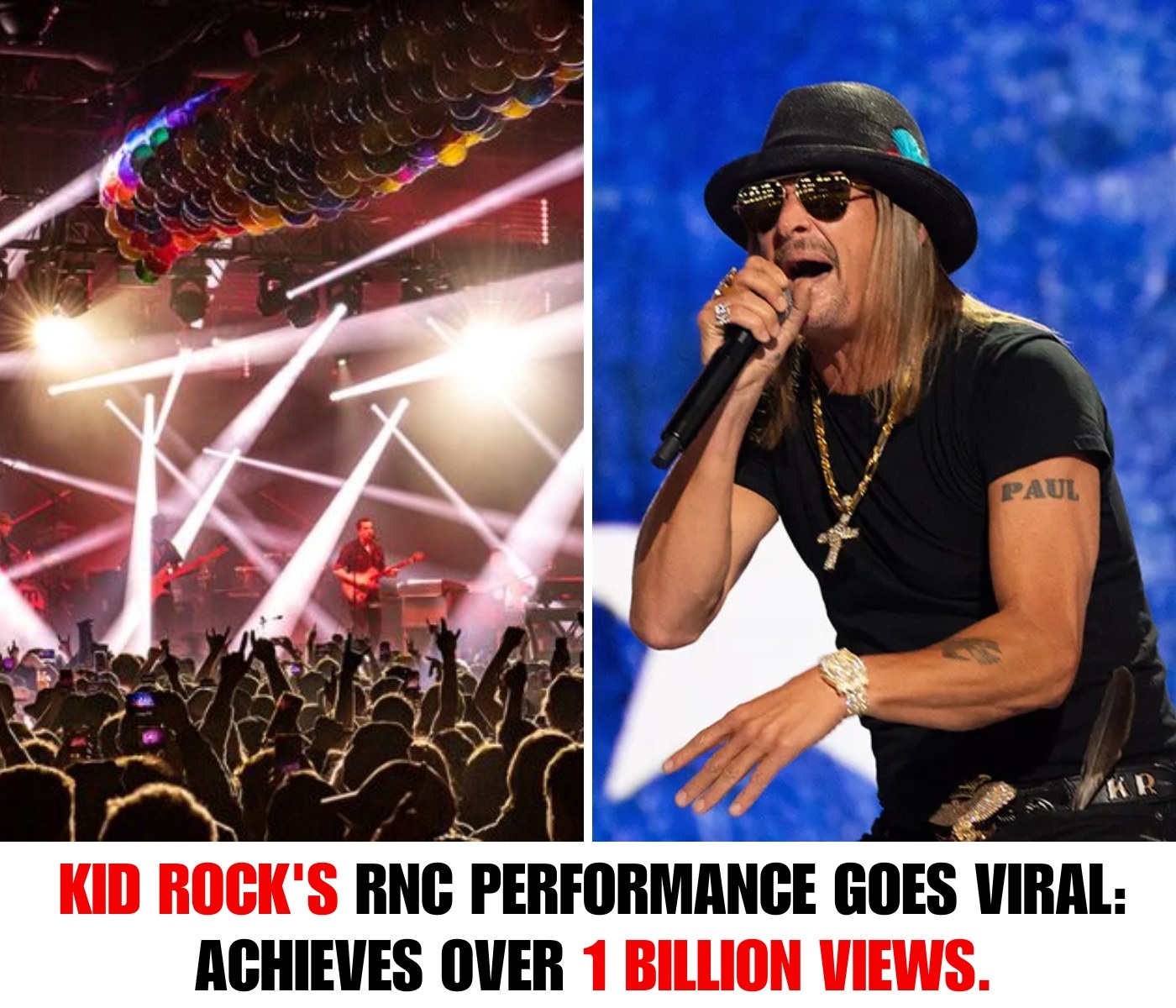 Kid Rock Makes History with RNC Performance: Surpasses 1 Billion Views ...