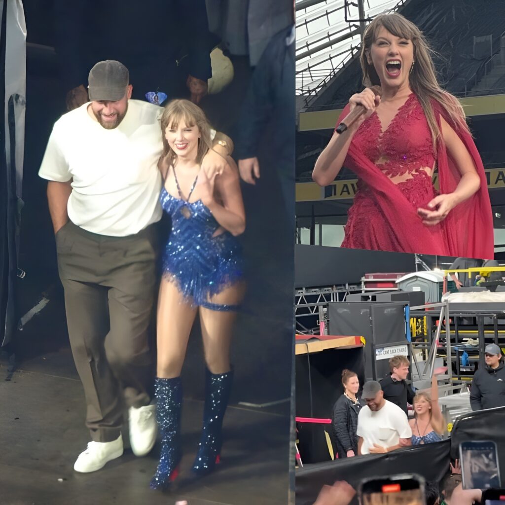 Taylor Swift fans are convinced Travis surprised her at Dublin show and here is Taylor’s ...