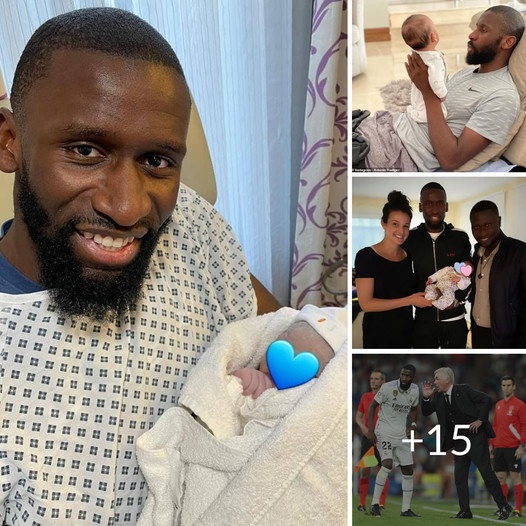 Bursting with joy! Real Madrid star Antonio Rüdiger happily celebrates ...
