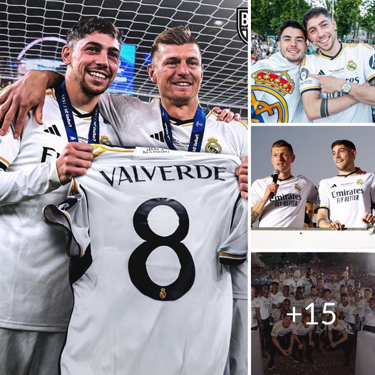 Passing the Torch: Toni Kroos officially chose Valverde as the heir to the legendary number 8 ...