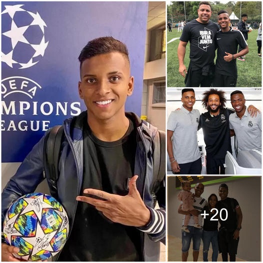 Rodrygo, the dazzling Brazilian prodigy, illuminating the realms of ...