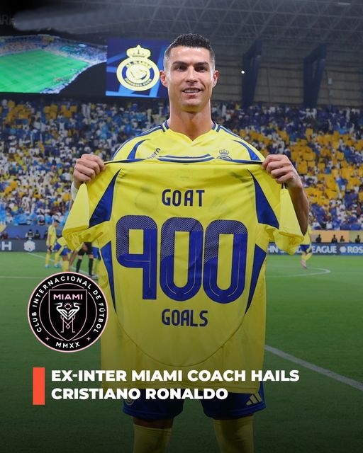 Former Inter Miami coach showers Cristiano Ronaldo with praise for ...
