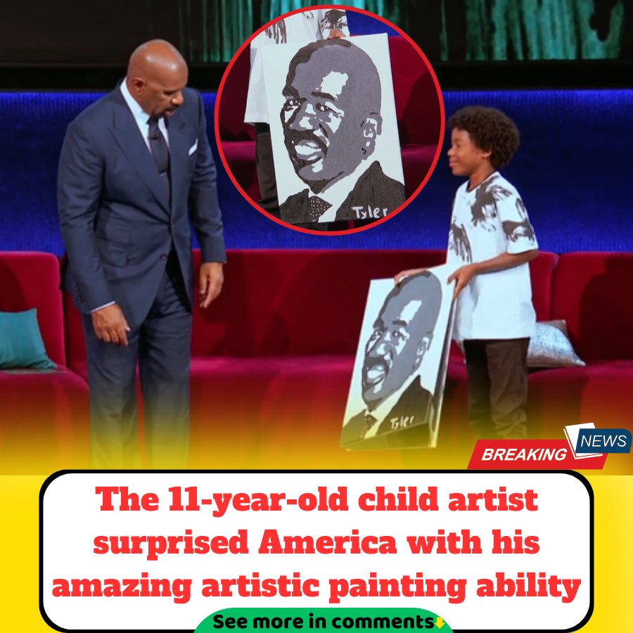 The 11-year-old child artist surprised America with his amazing ...