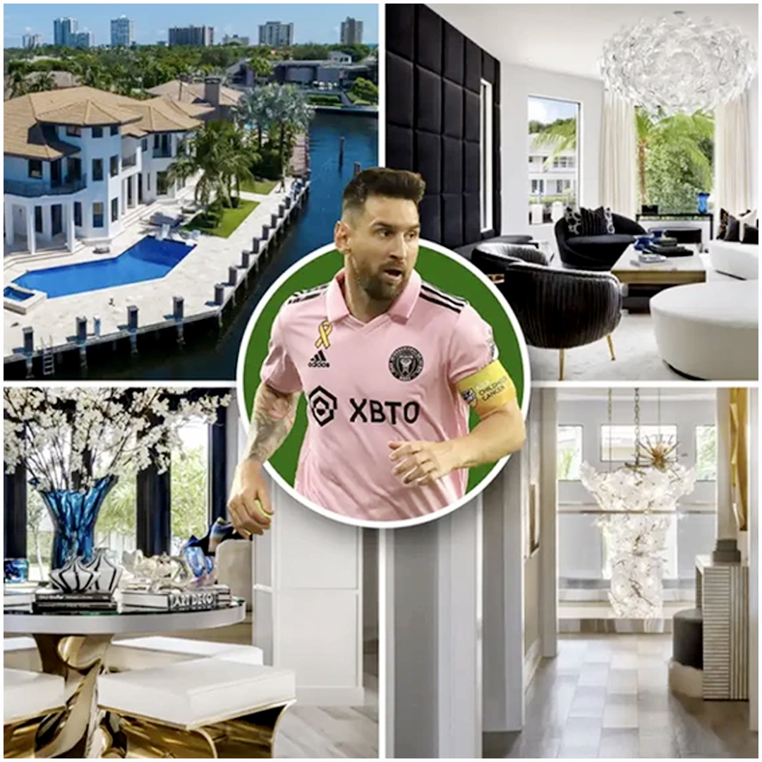 Wherever Messi goes, house prices increase: Admire the interior of the ...