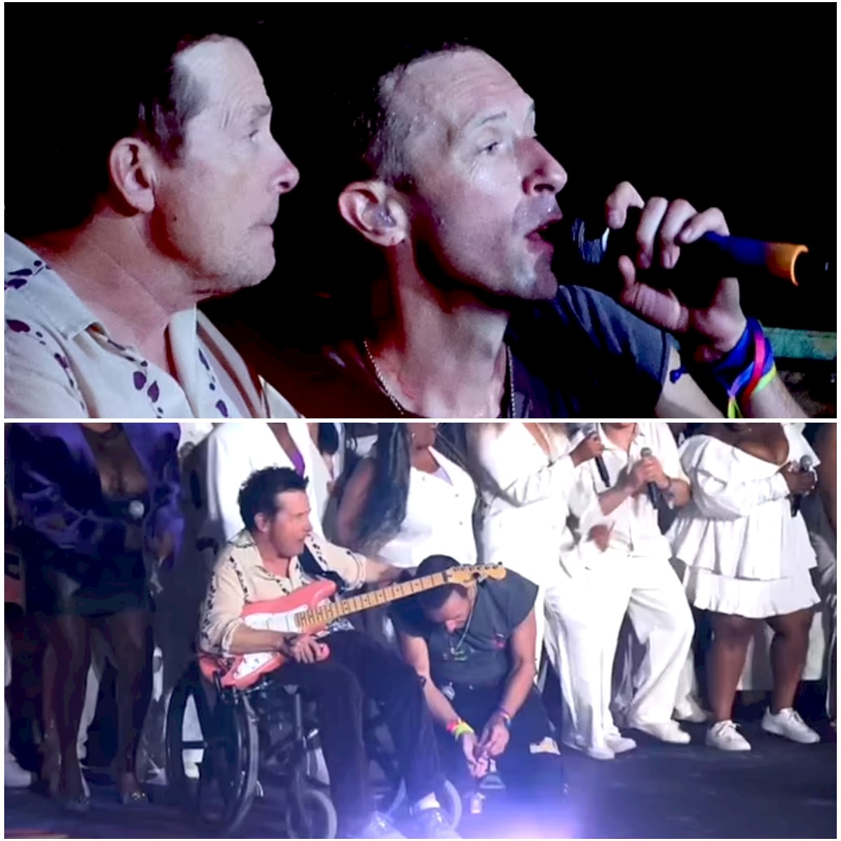 Inside Chris Martin’s “amazing” friendship with MichaelJ. Fox after ...