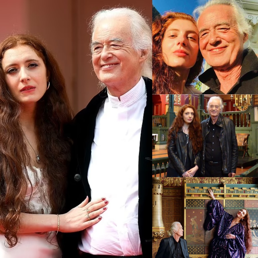 Jimmy Page, 79 years old, enjoys a happy life in a mansion in central ...