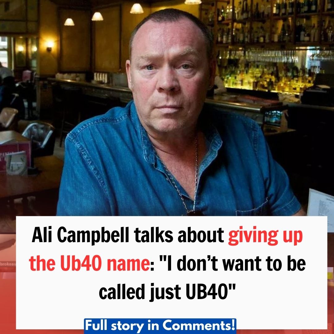 Ali Campbell talks about giving up the Ub40 name: “I don’t want to be ...