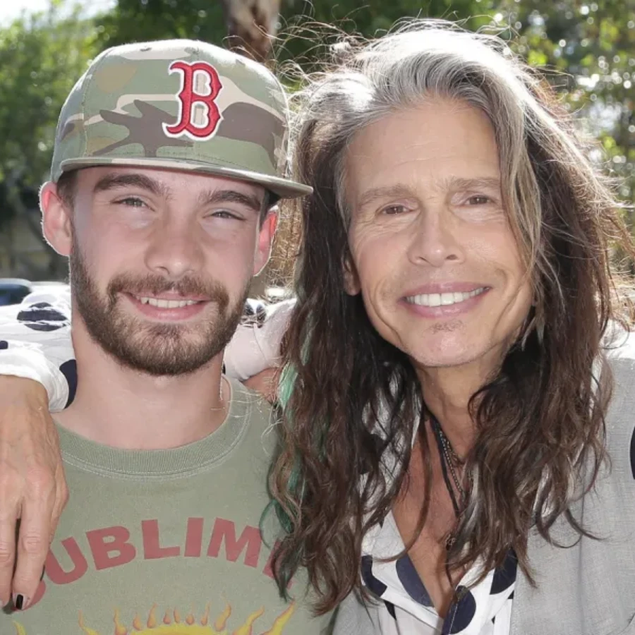 Steven Tyler enjoying his old age with his only son Taj Tyler. - News