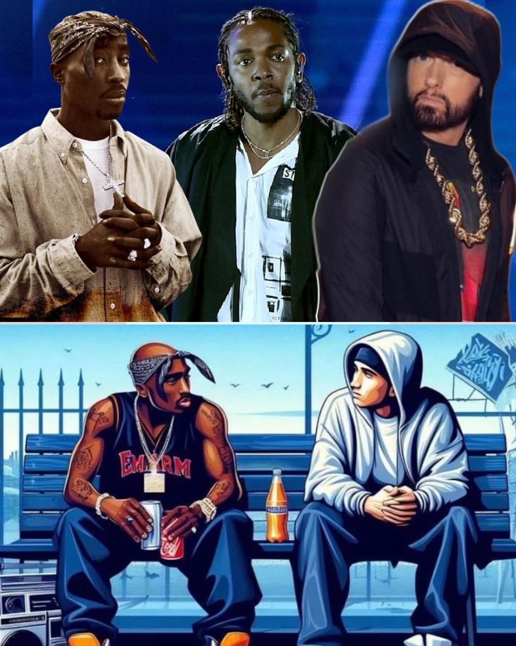 Tupac meets Eminem? Fans draw jaw-dropping comparisons as Kendrick ...