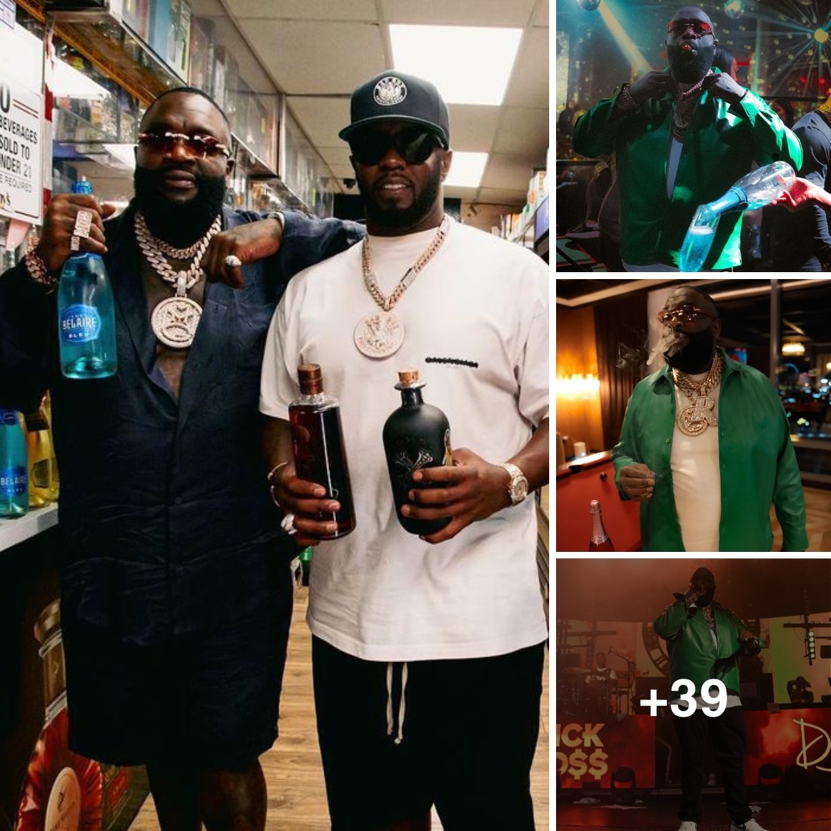 As Rick Ross shows Diddy around his winery, Diddy is amazed by the ...