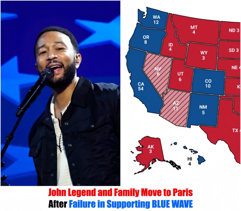 BREAKING NEWS: John Legend and Family Move to Canada After Failure in ...