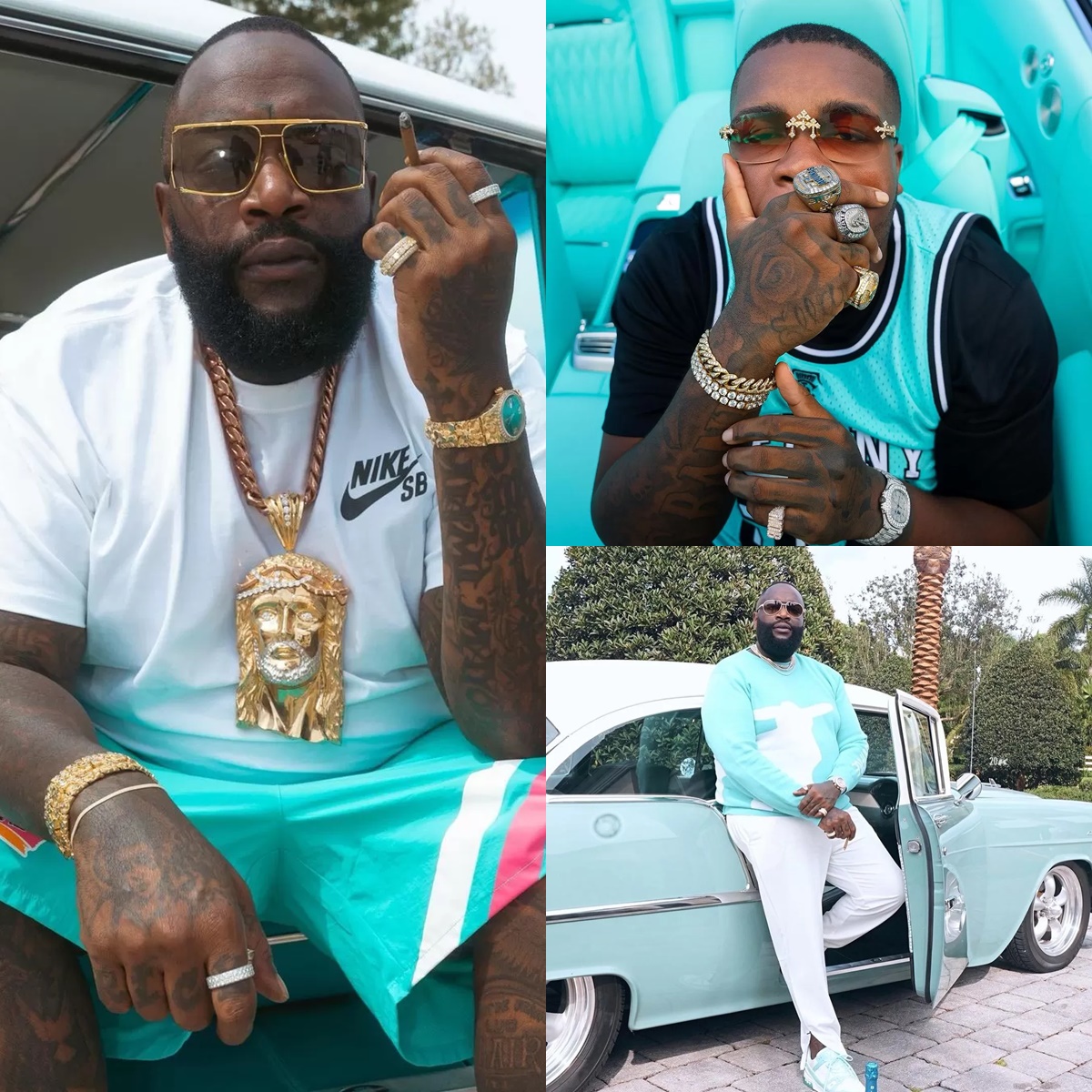 Rick Ross and his son William Roberts have a lot in common when it ...