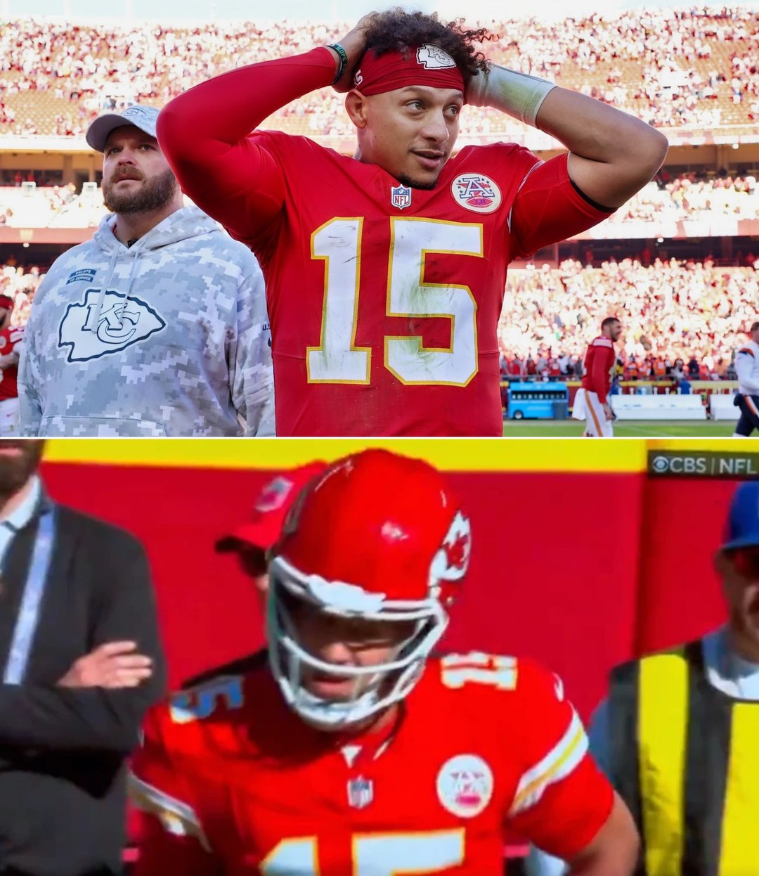 Hot Mic Caught Patrick Mahomes Red-Handed Trying To Ask The Referee For Help During Chiefs ...