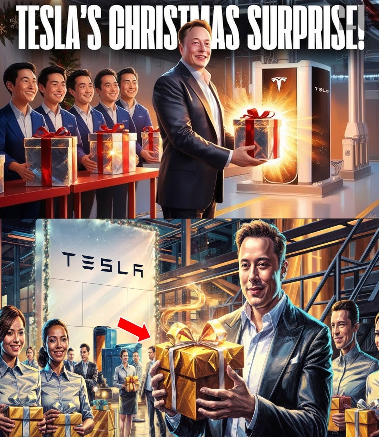 (VIDEO) THE GIFT ELON MUSK GAVE HIS EMPLOYEES THIS CHRISTMAS CONTAINED ...