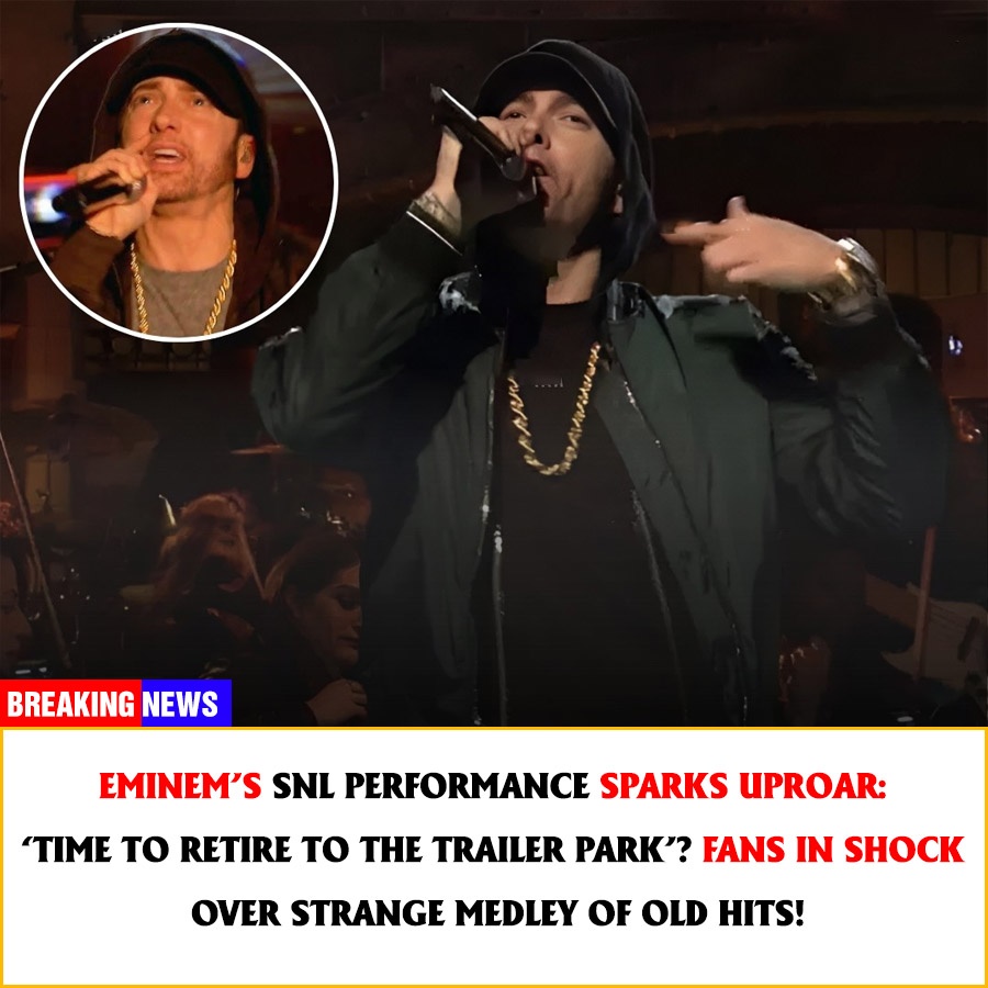 "Eminem's SNL Performance Goes Viral: 'Time to Retire to the Trailer ...