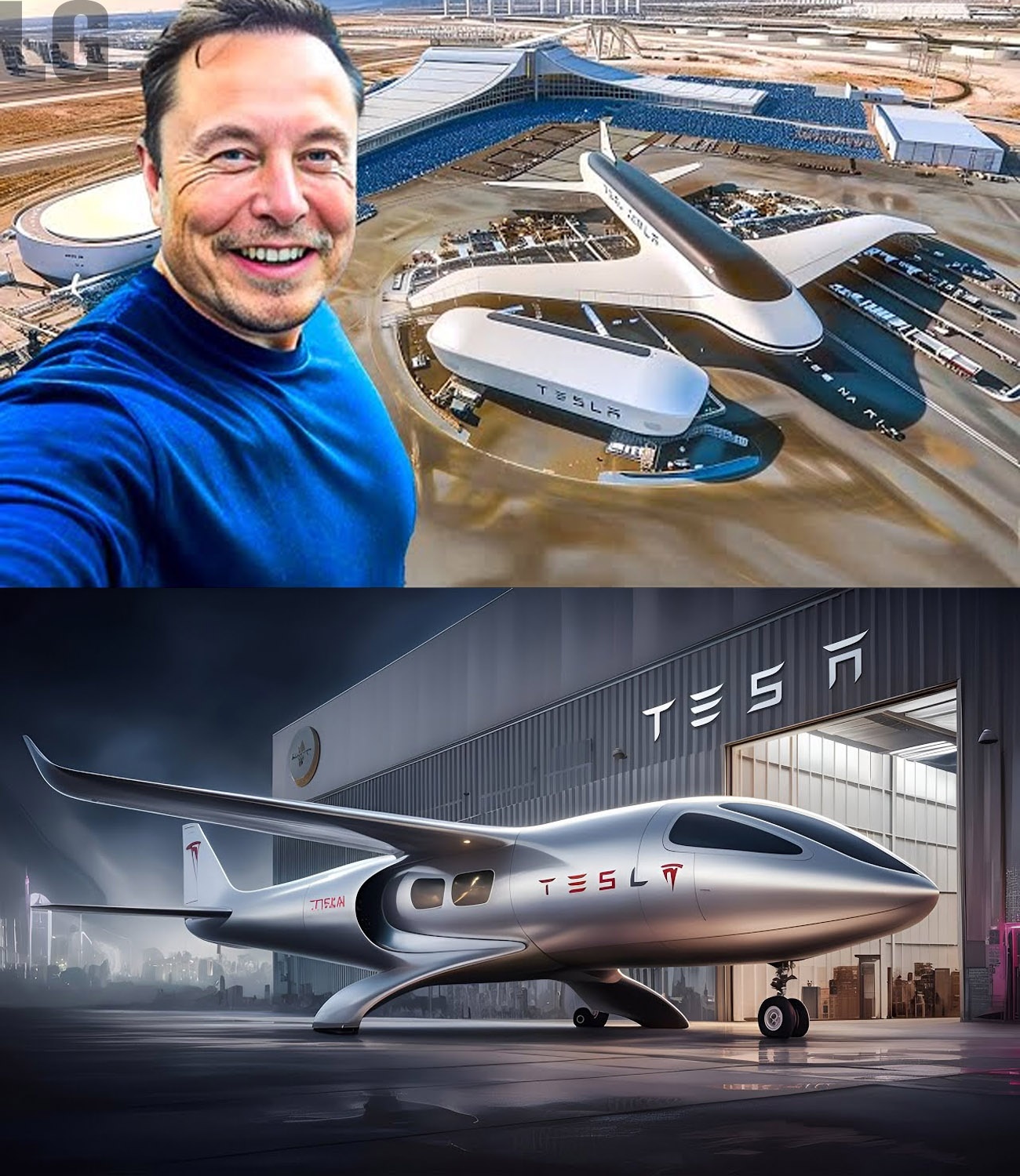 Elon Musk sorprende al mundo: el primer avión de Tesla despega - News