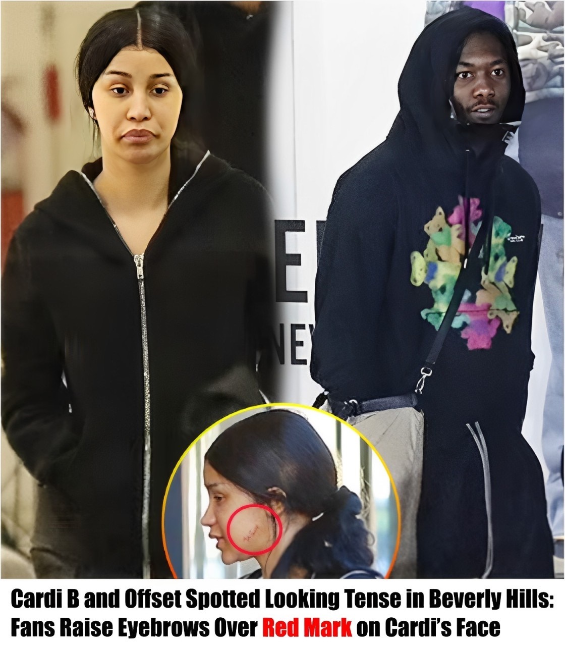 Cardi B and Offset Spotted Looking Tense in Beverly Hills: Fans Raise ...