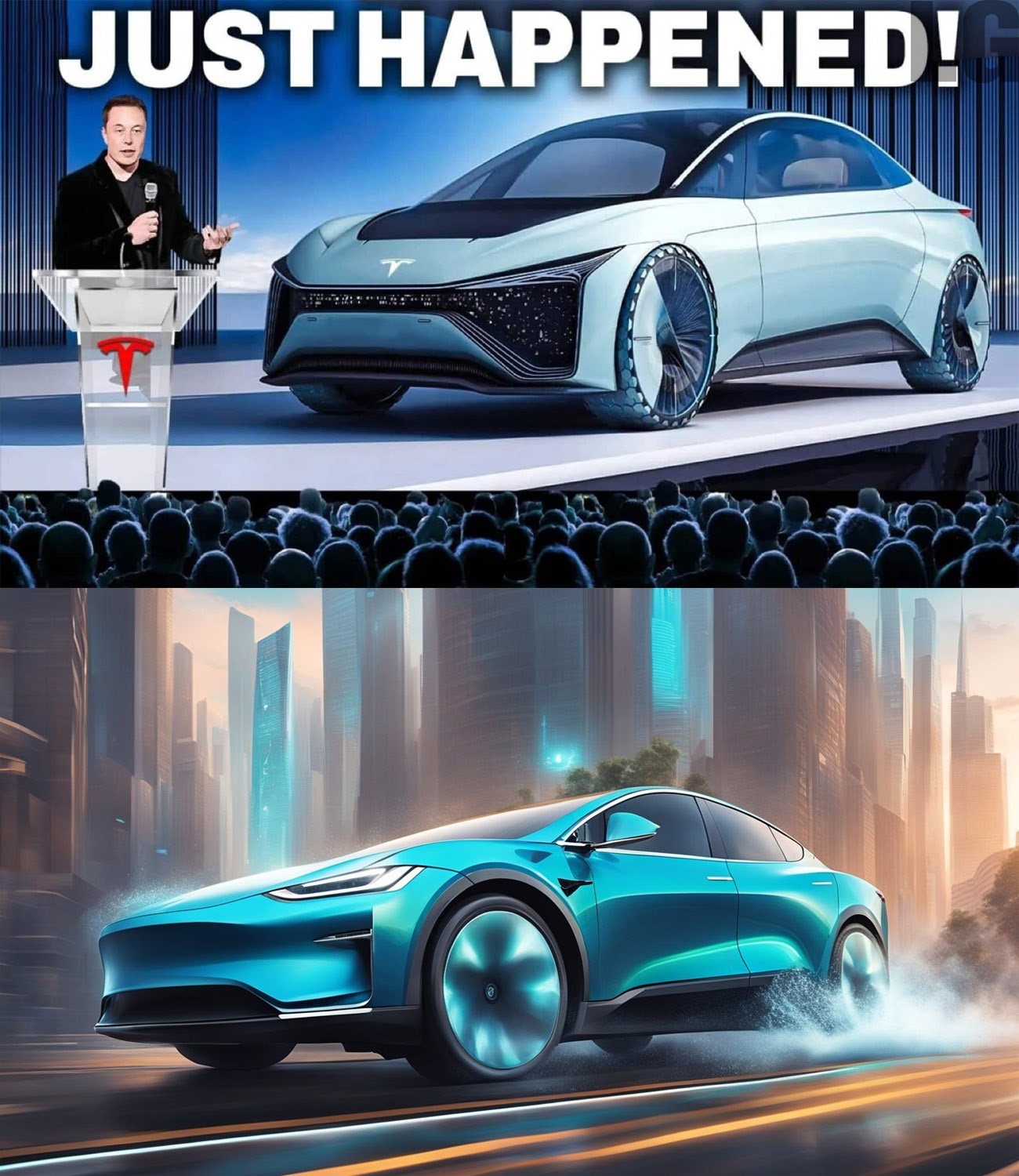 Elon Musk surprises the automotive world: he unveils a sustainable ...