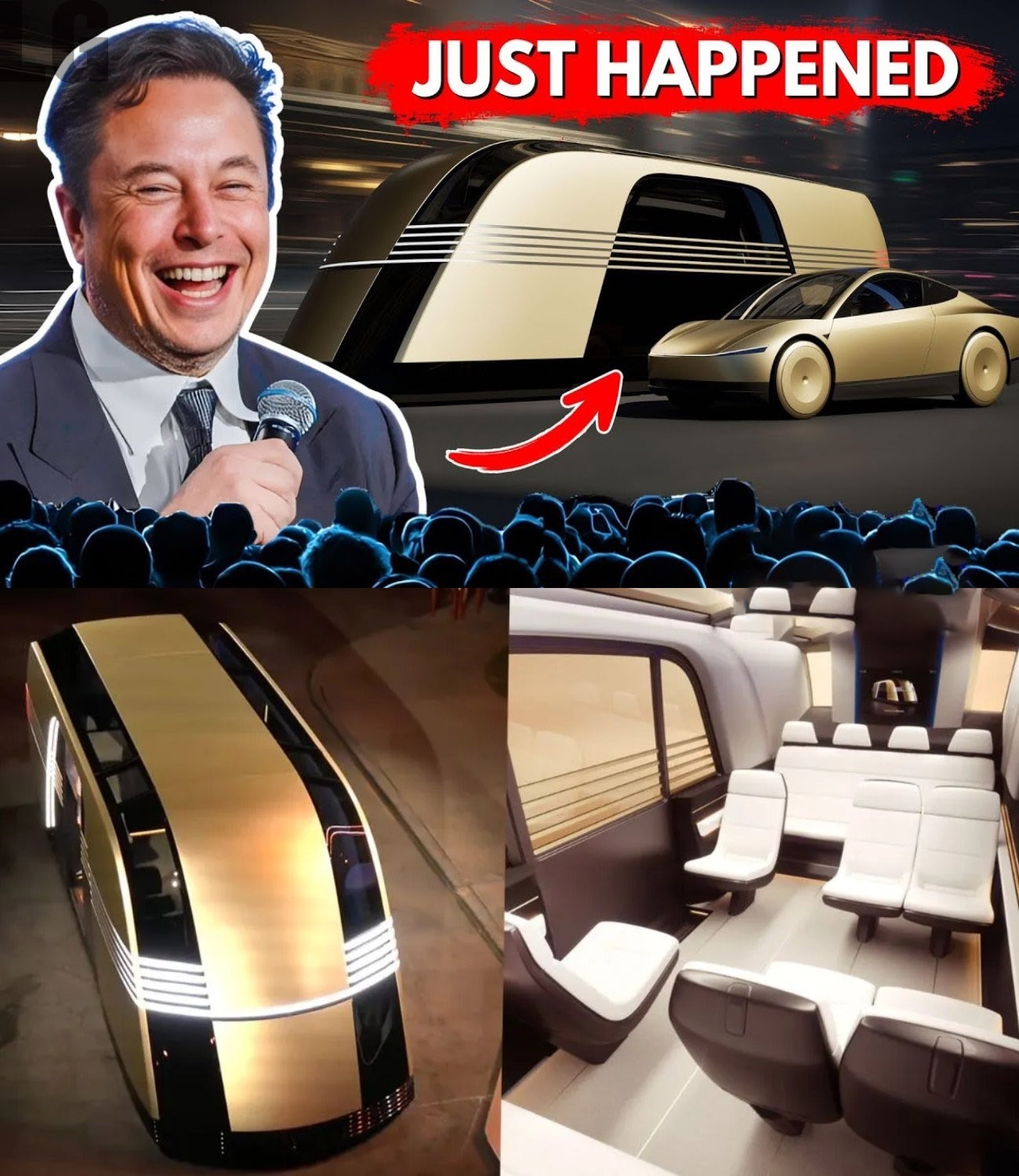 Elon Musk surprises the world: public presentation of robot taxis and ...