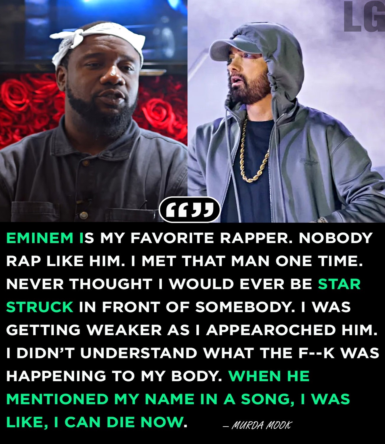 Murda Mook describes first time meeting Eminem, says how much Eminem ...