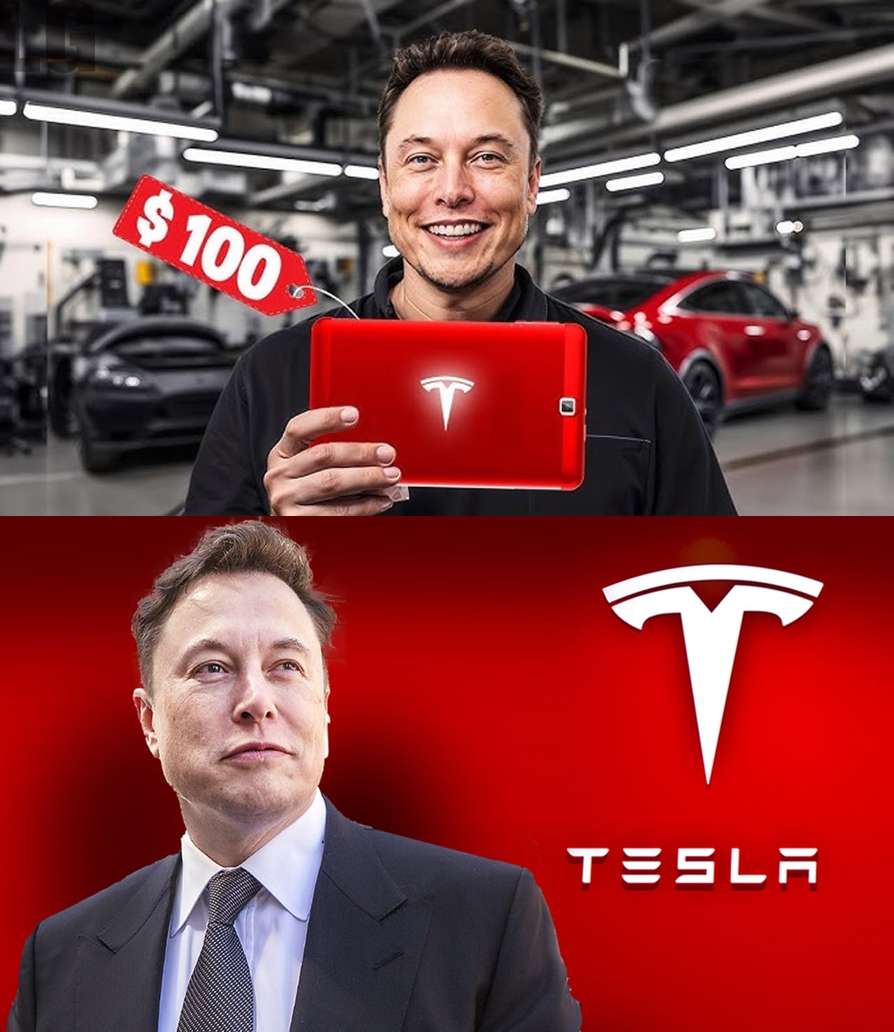 AMAZING: Elon Musk unveils a $100 Tesla tablet that will revolutionize ...