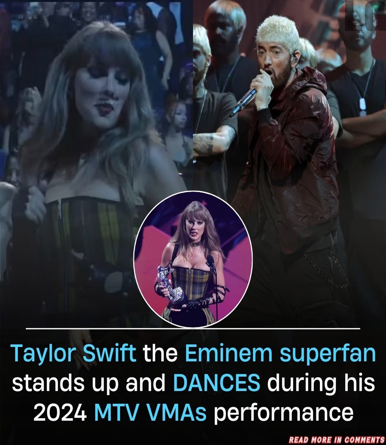 Taylor Swift, the ultimate Eminem superfan, just couldn’t contain ...