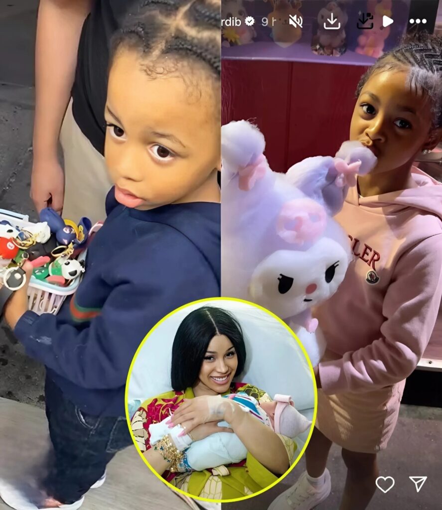 Cardi B’s Kids Kulture, 6, and Wave, 3, Look All Grown Up on Cute ...