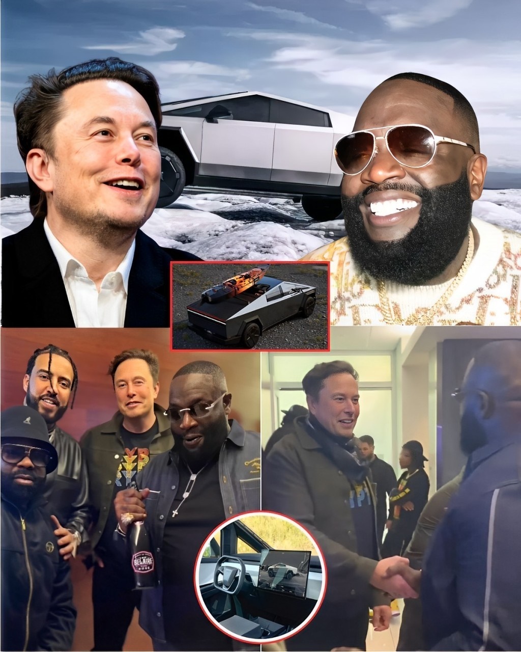 Rick Ross se lleva a casa el Tesla Cybertruck 2024 para apoyar a su ...