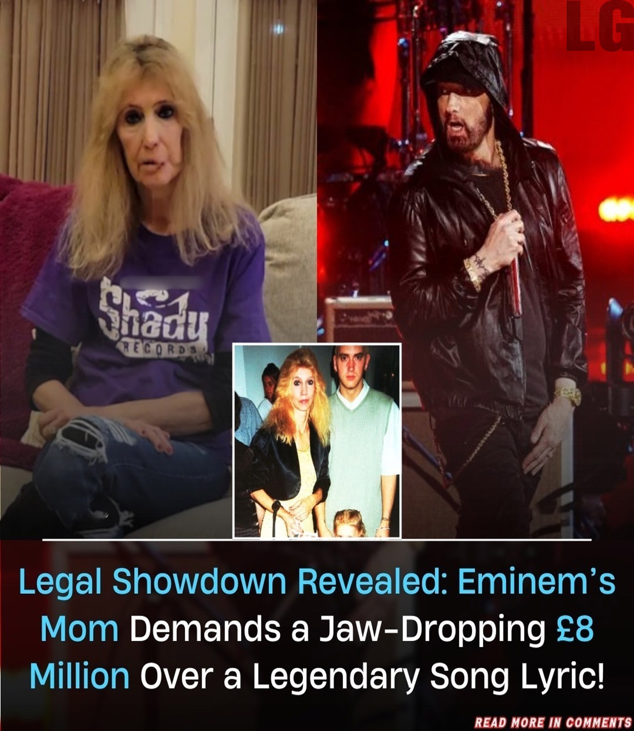 Legal Showdown Revealed: Eminem’s Mom Demands a Jaw-Dropping £8 Million ...