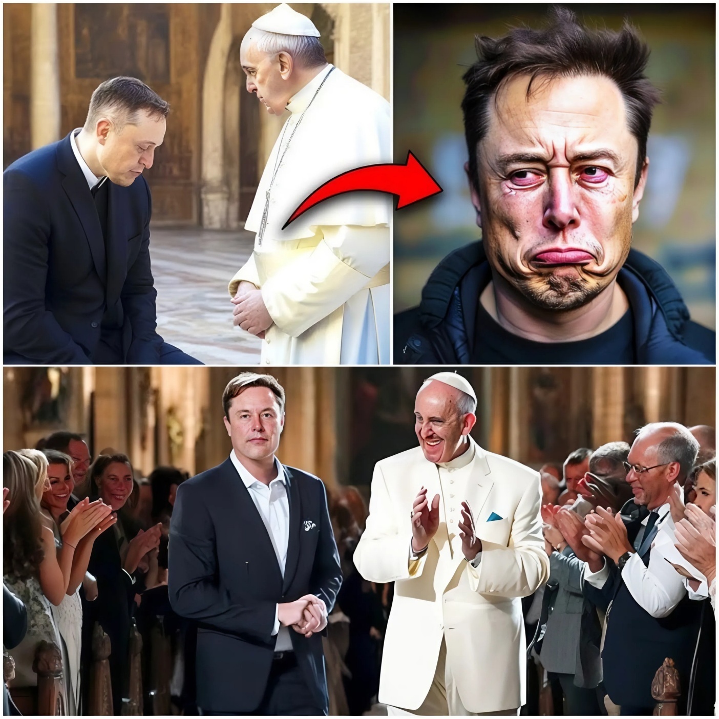 (VIDEO) Elon Musk Confronts Pope Francis: The Shocking Twist No One ...