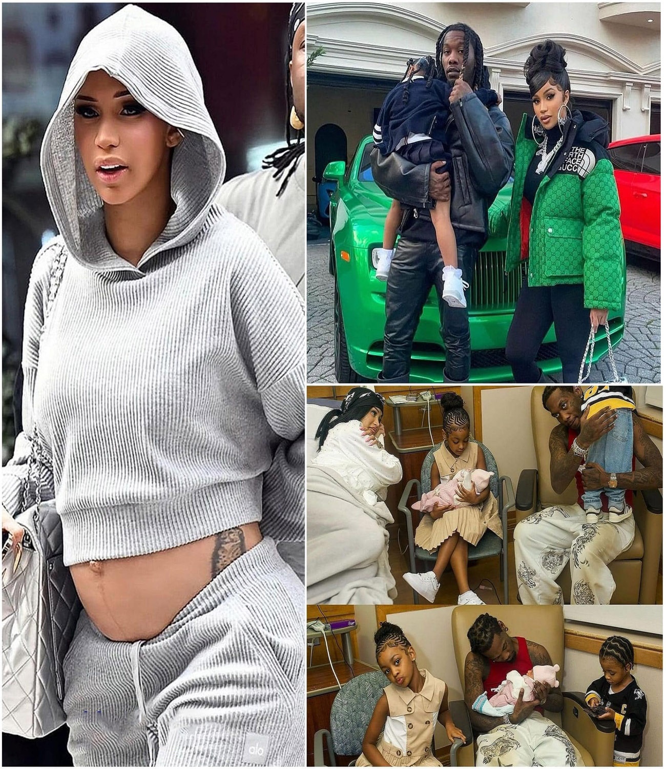 Cardi B Reacts To Offset Accusing Her Of Cheating While Pregnant ...