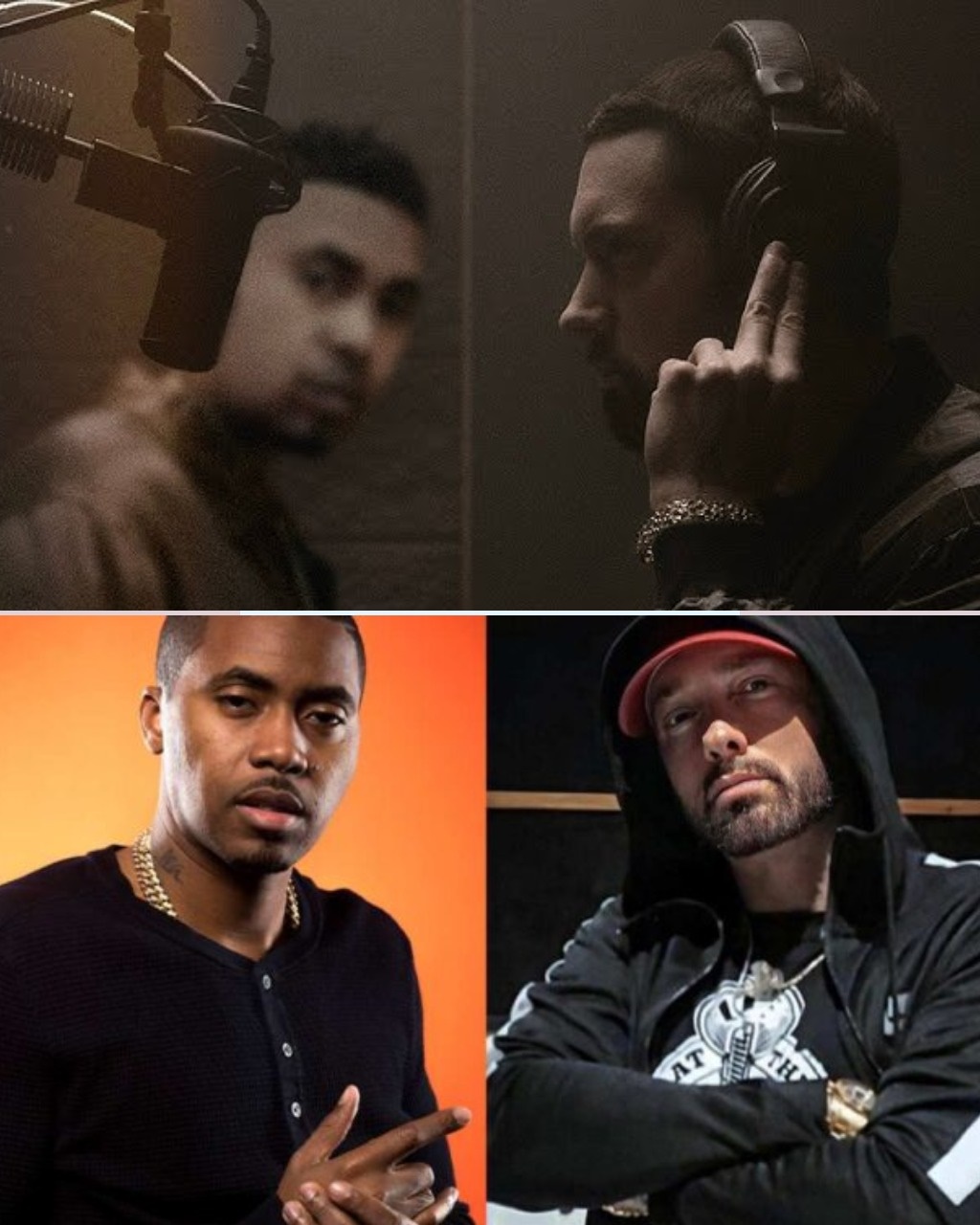In a moment that hip-hop fans have been dreaming of, Eminem and Nas ...