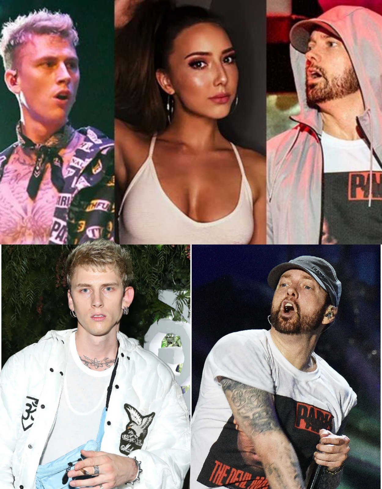 It’s All Eminem’s Fault!’ Machine Gun Kelly Keeps Blaming The Rap God ...