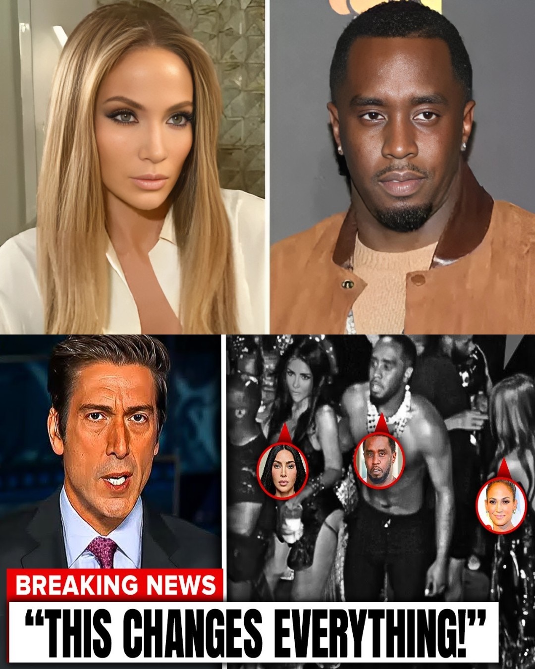 New footage of Diddy, Kim Kardashian and Jennifer Lopez partying is ...