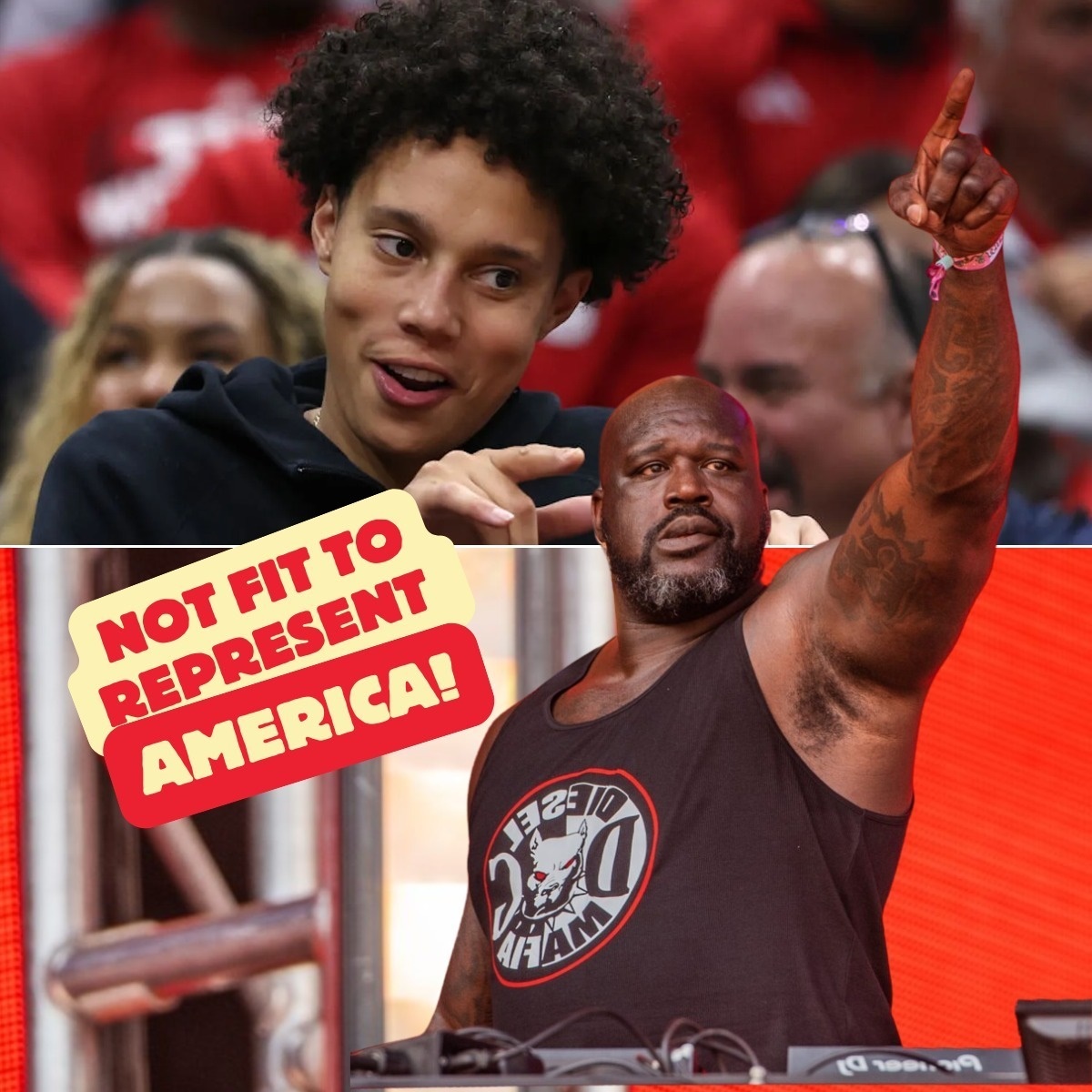 Shaquille O’Neal Rages Against Brittney Griner’s Actions: 'You’re a ...