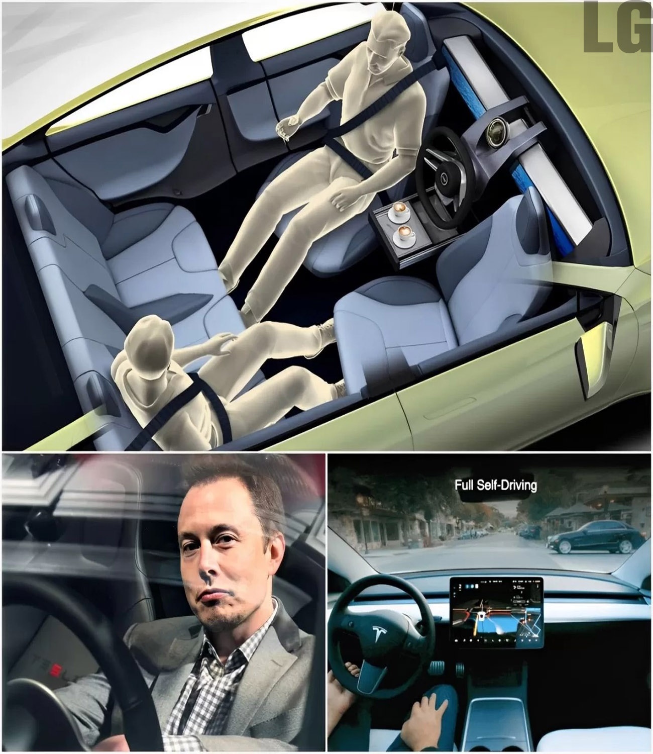 Elon Musk's U-turn: Tesla's next-generation cars will be autonomous 90% ...