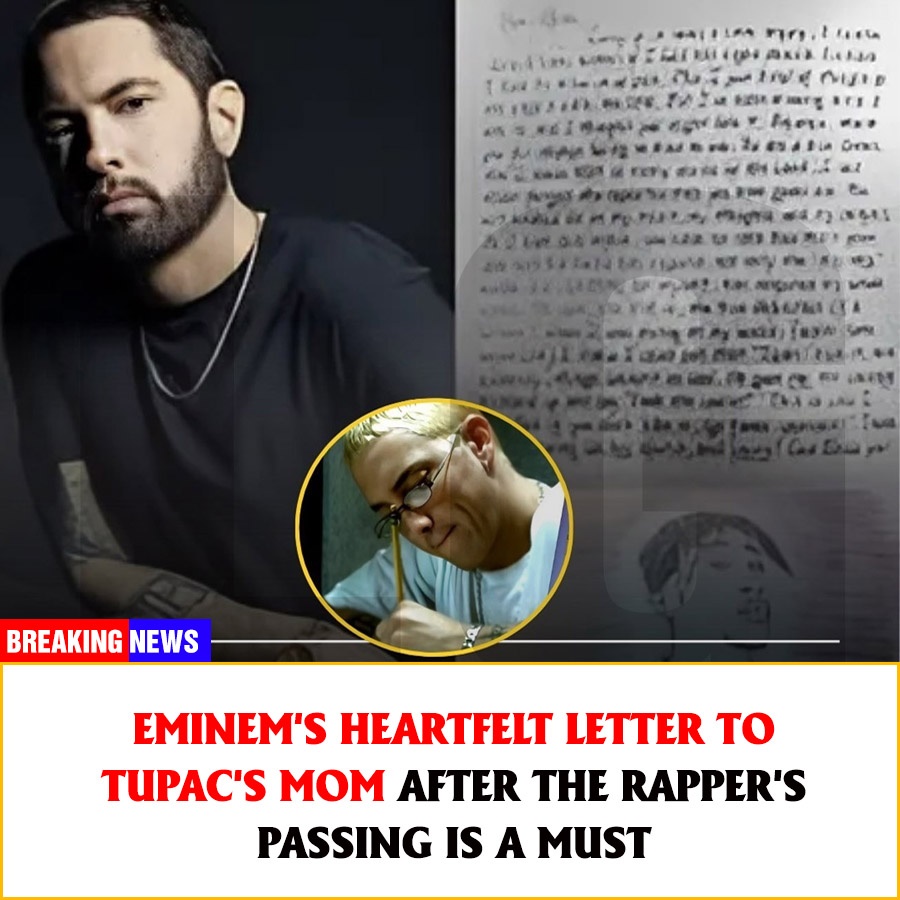 Eminem’s Emotional Letter to Tupac’s Mom After His Tragic Death Will ...