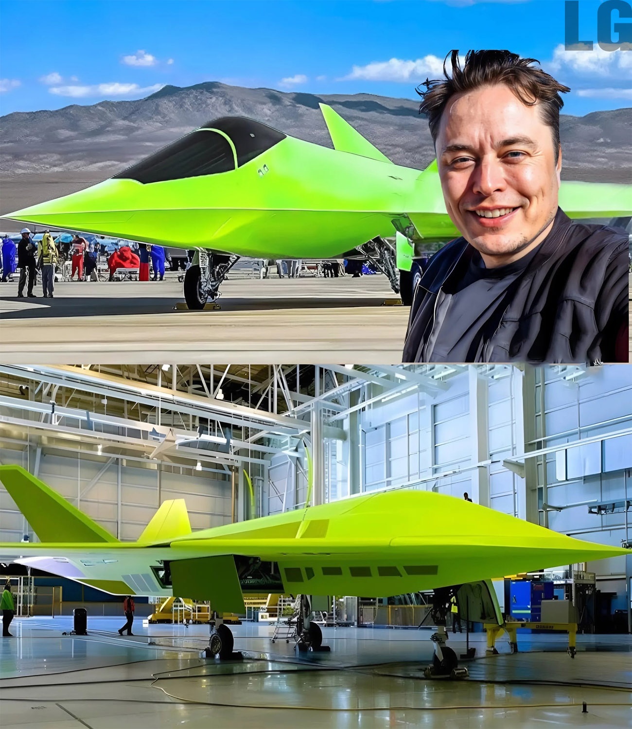 SHOCKING: Elon Musk just leaked this crazy supersonic fighter - News
