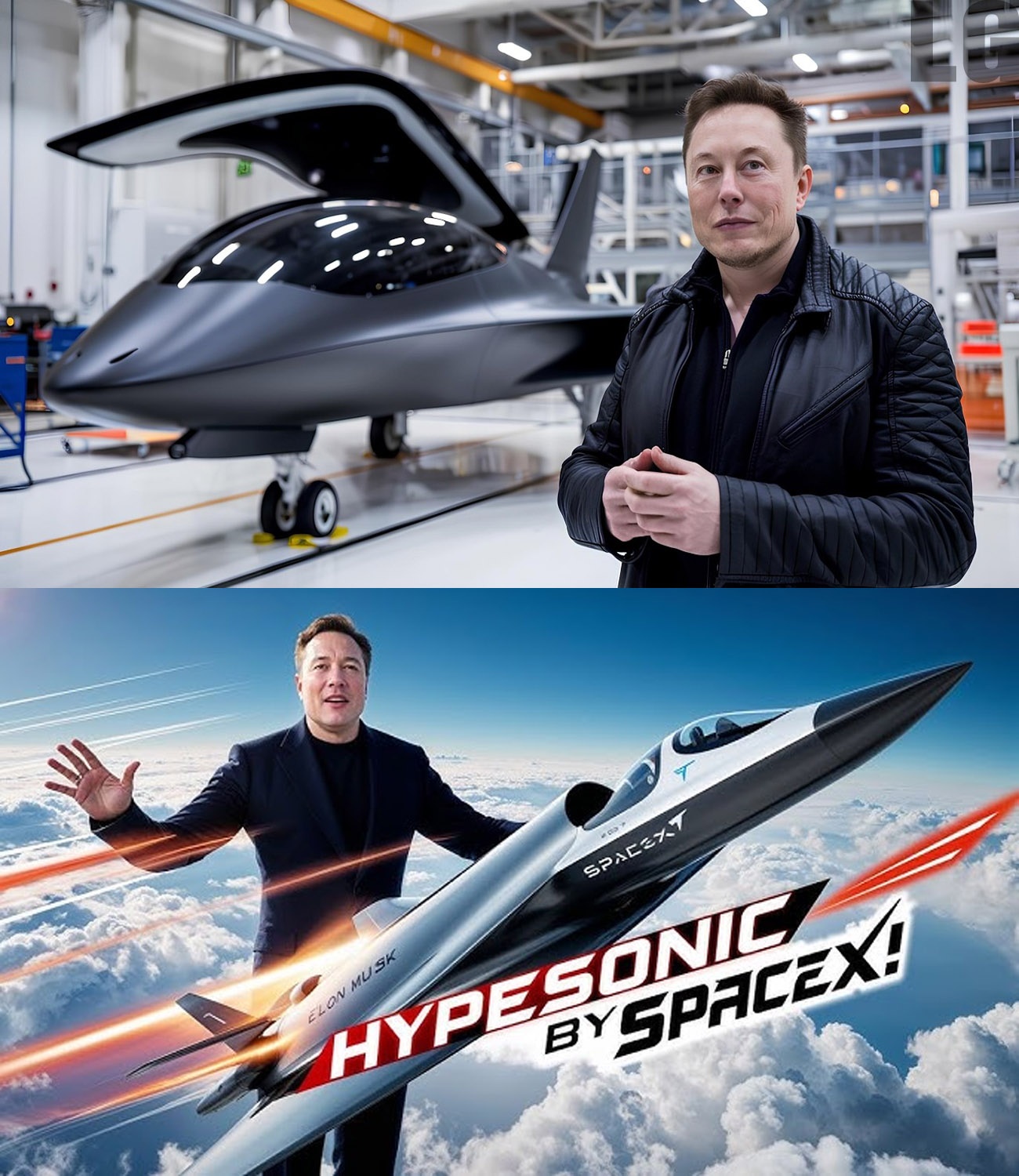 NEWS: Elon Musk's revolutionary supersonic space plane surprises the ...