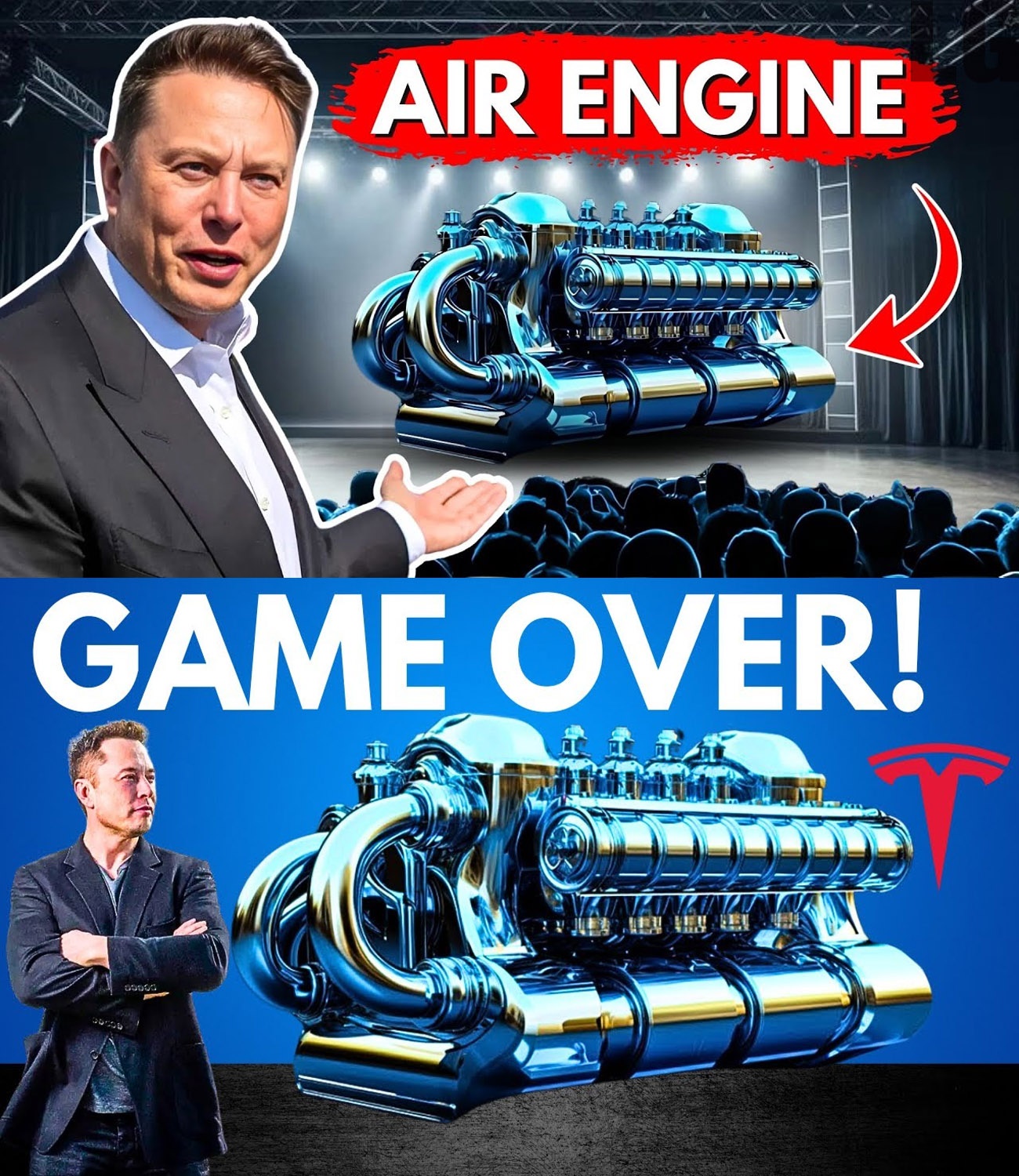 5 MINUTES AGO: Elon Musk made public his new air engine - News